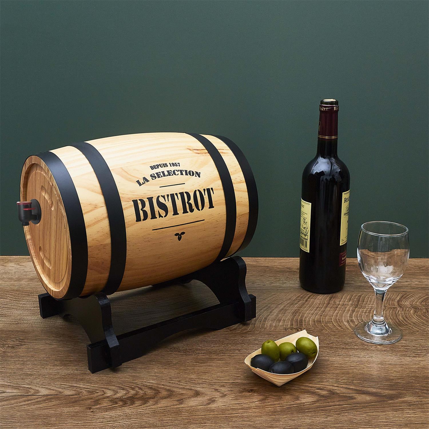 Tonneau à Vin Cubi (5L) - Super Insolite