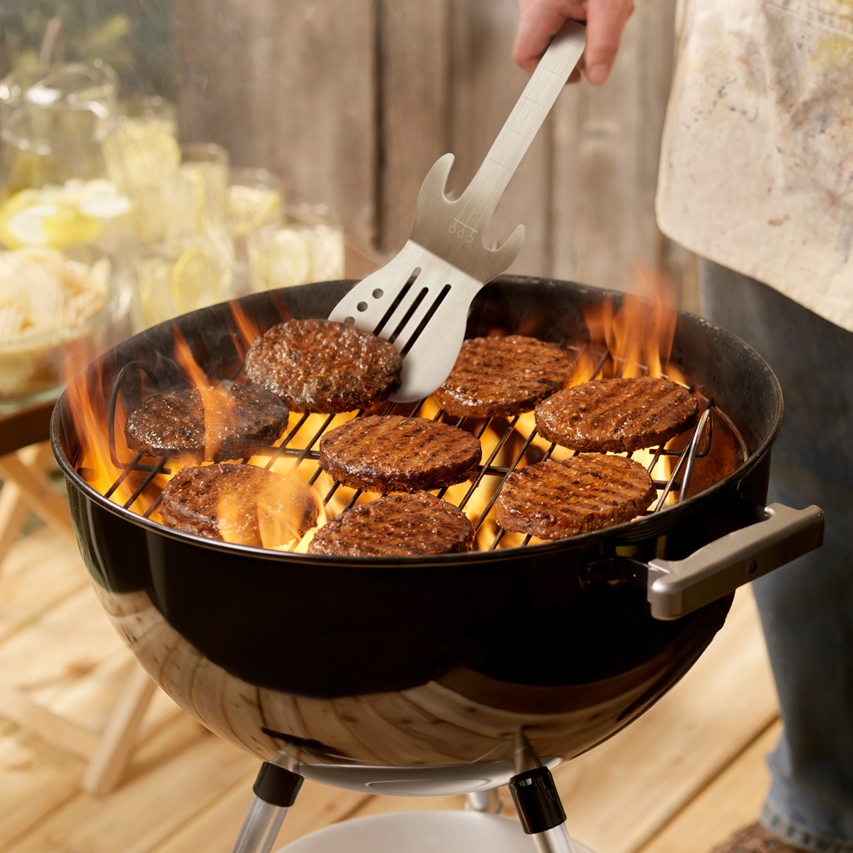 Spatule Barbecue Guitare Rock - Super Insolite