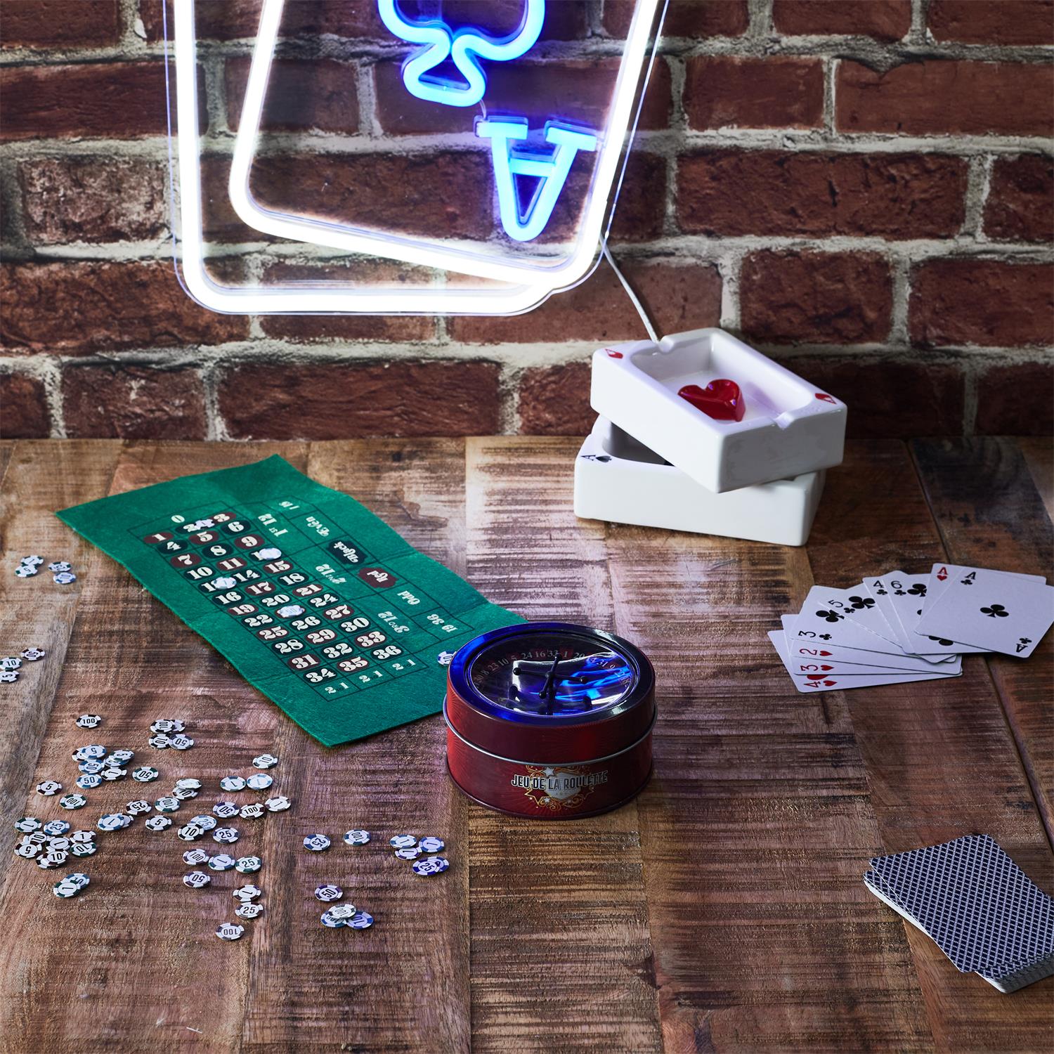 Mini Casino avec Roulette - Super Insolite